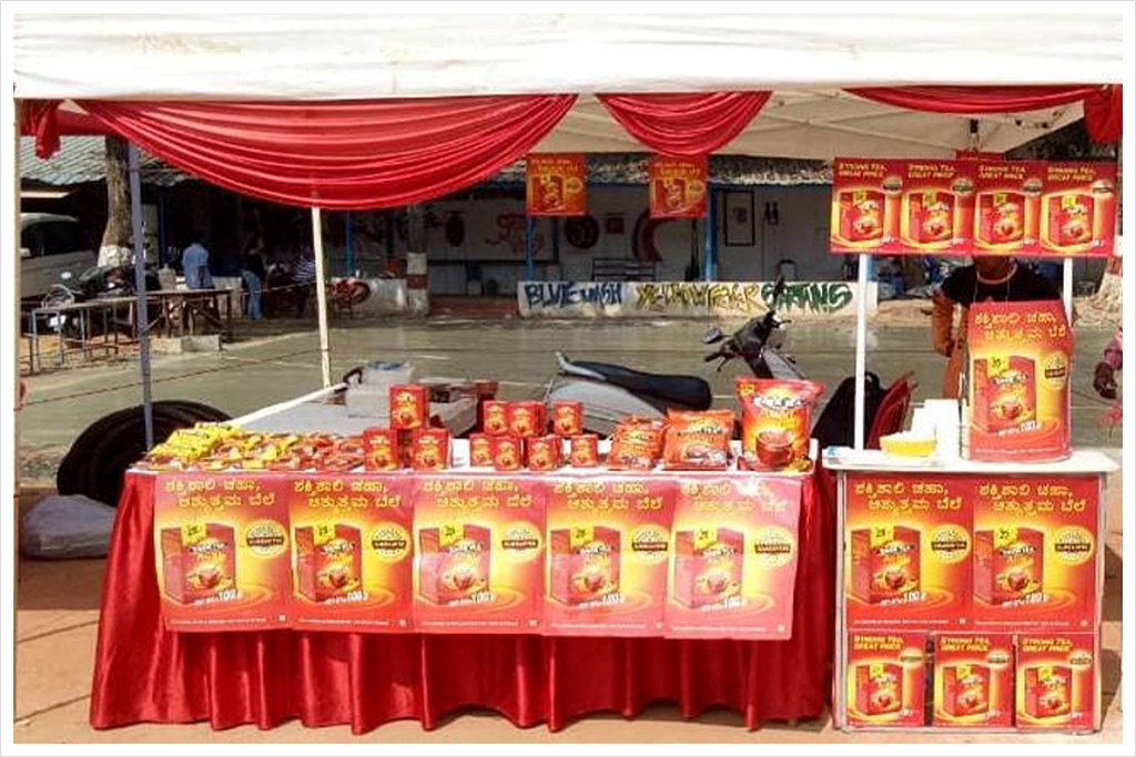 TEA SAMPLING – TATA AGNI TEA – SCM Events and Promotions